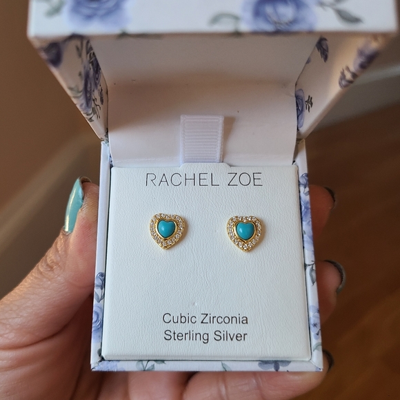 Rachel Zoe | Jewelry | Rachel Zoe Sterling Silver And Cubic Zirconia ...